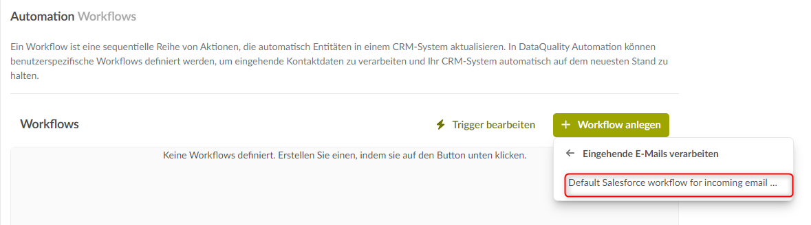 How to configure DataQuality Automation to use shared CRM connections for HubSpot