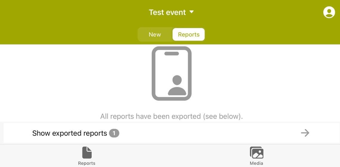 How to export reports from the VisitReport app?