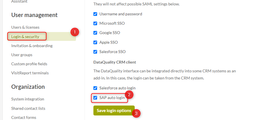 How to integrate snapADDY DataQuality in SAP Sales Cloud