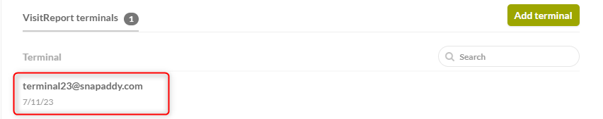 How can I create terminal accounts