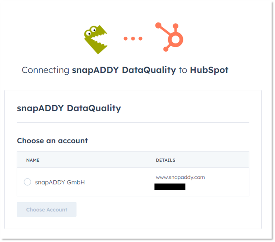 How to connect snapADDY DataQuality and VisitReport to HubSpot